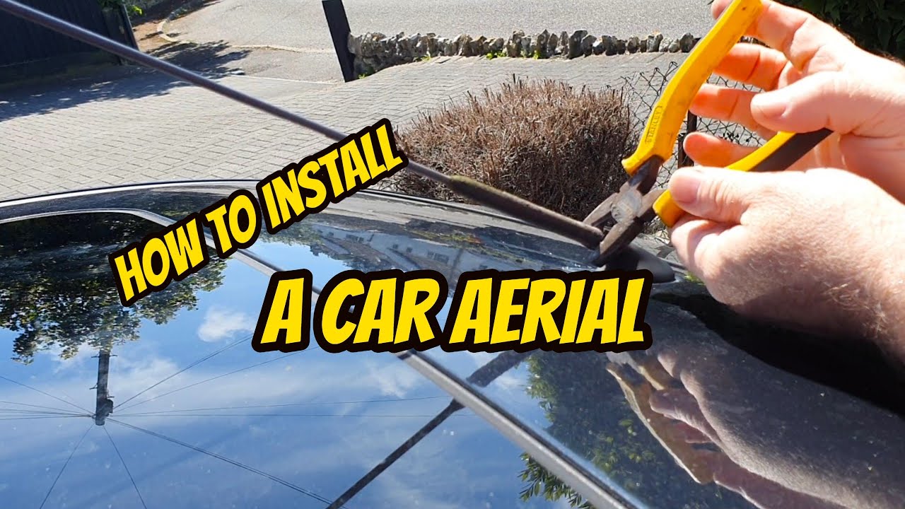 How To Install A Car Aerial - Ford Focus ST Ep86 - YouTube