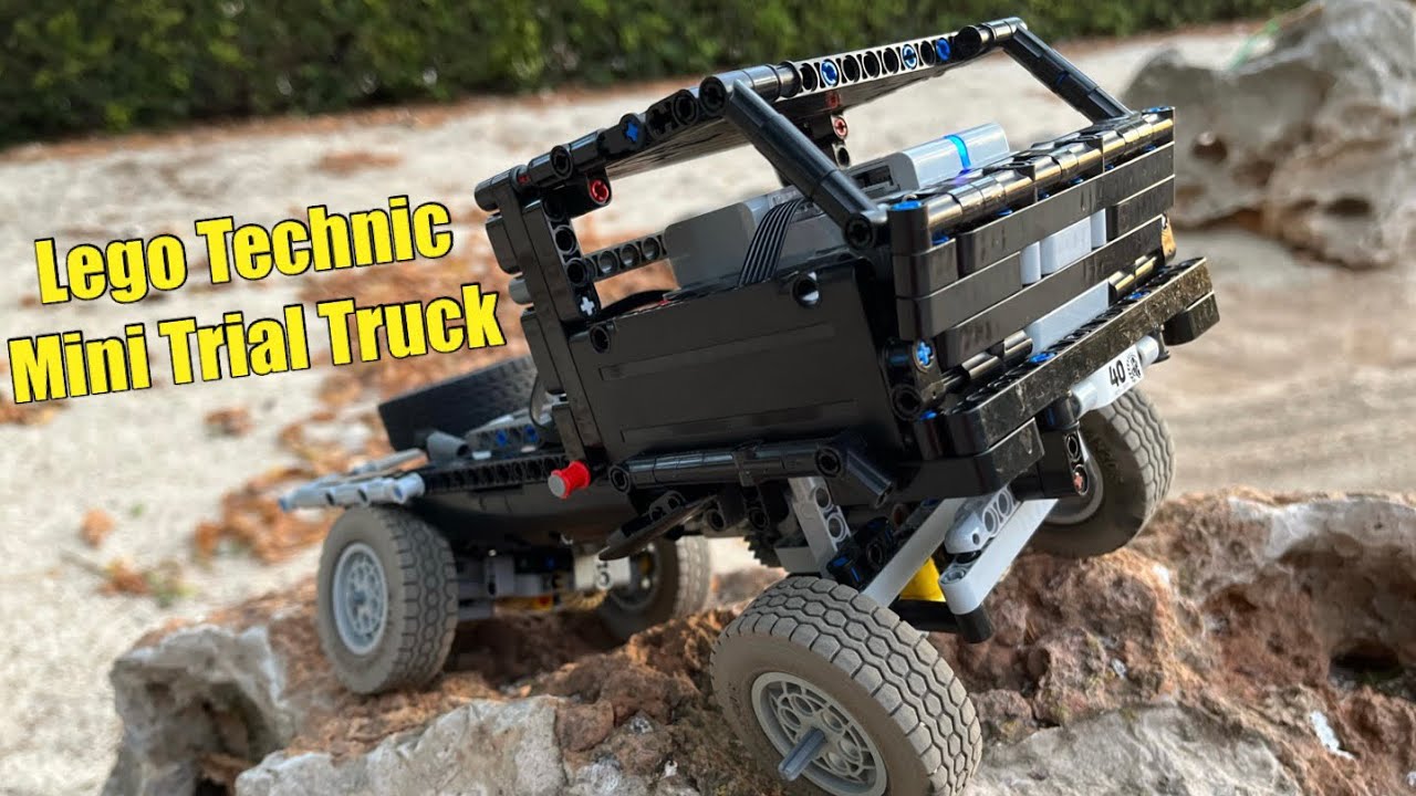 Lego Technic mini Trial Truck / instruction - YouTube