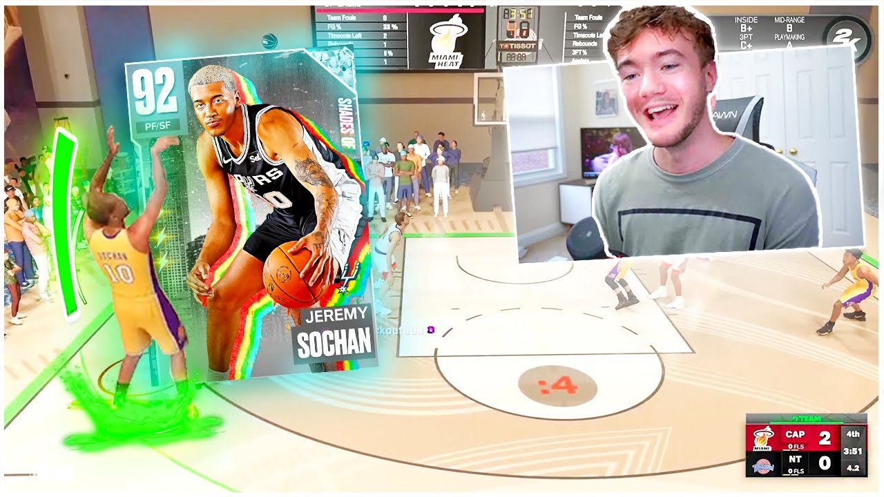New Diamond Evo Jeremy Sochan Is A Top 3 Defensive Card In Nba 2K23 ...