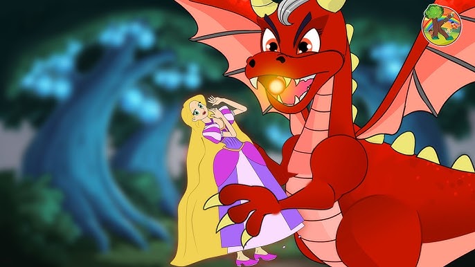 Eventyr Illustrasjoner Rapunzel