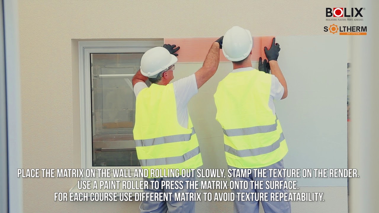 Soltherm Step by step application of Wood Effect - YouTube