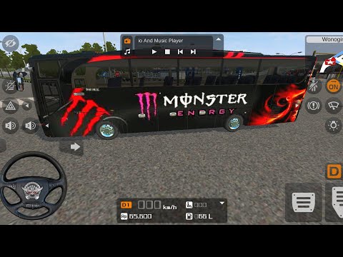 Red Hot Bus | Scania Bus Simulator Indonesia | Part-#27 | Android game | Skeleton Play