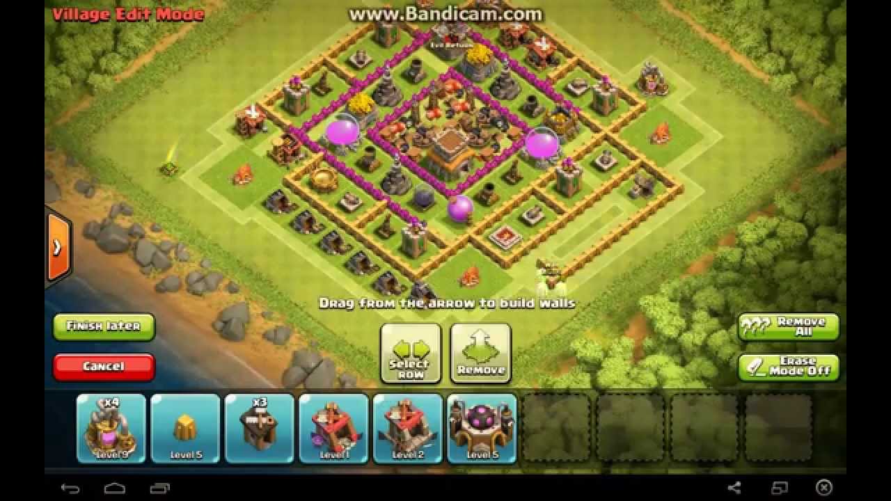 Clash Of Clans Town Hall Level 8 Troll Base Coc TH8 Layout Troll Base ...