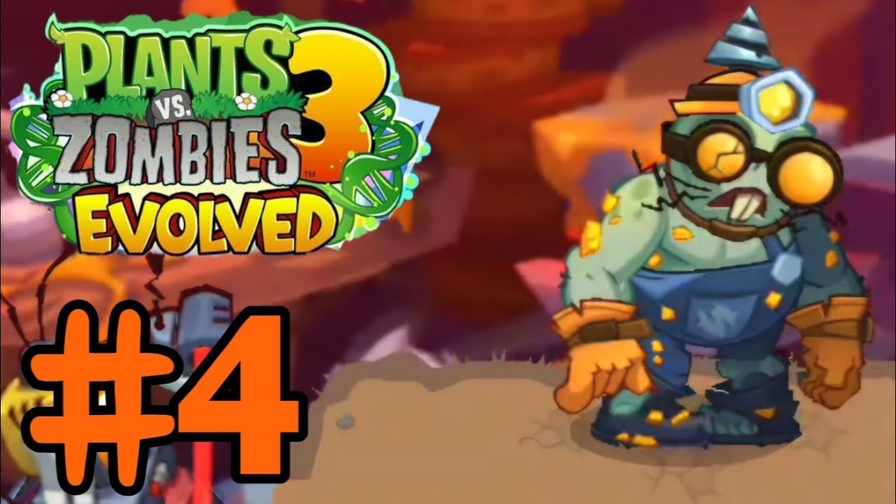 Return of the Digger! | Plants vs. Zombies 3: Evolved Gameplay #4 - YouTube