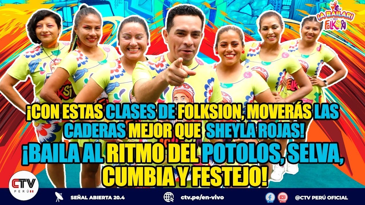 ¡A Bailar con Folksion! con Ronald Guerra. #CTVPerú - YouTube