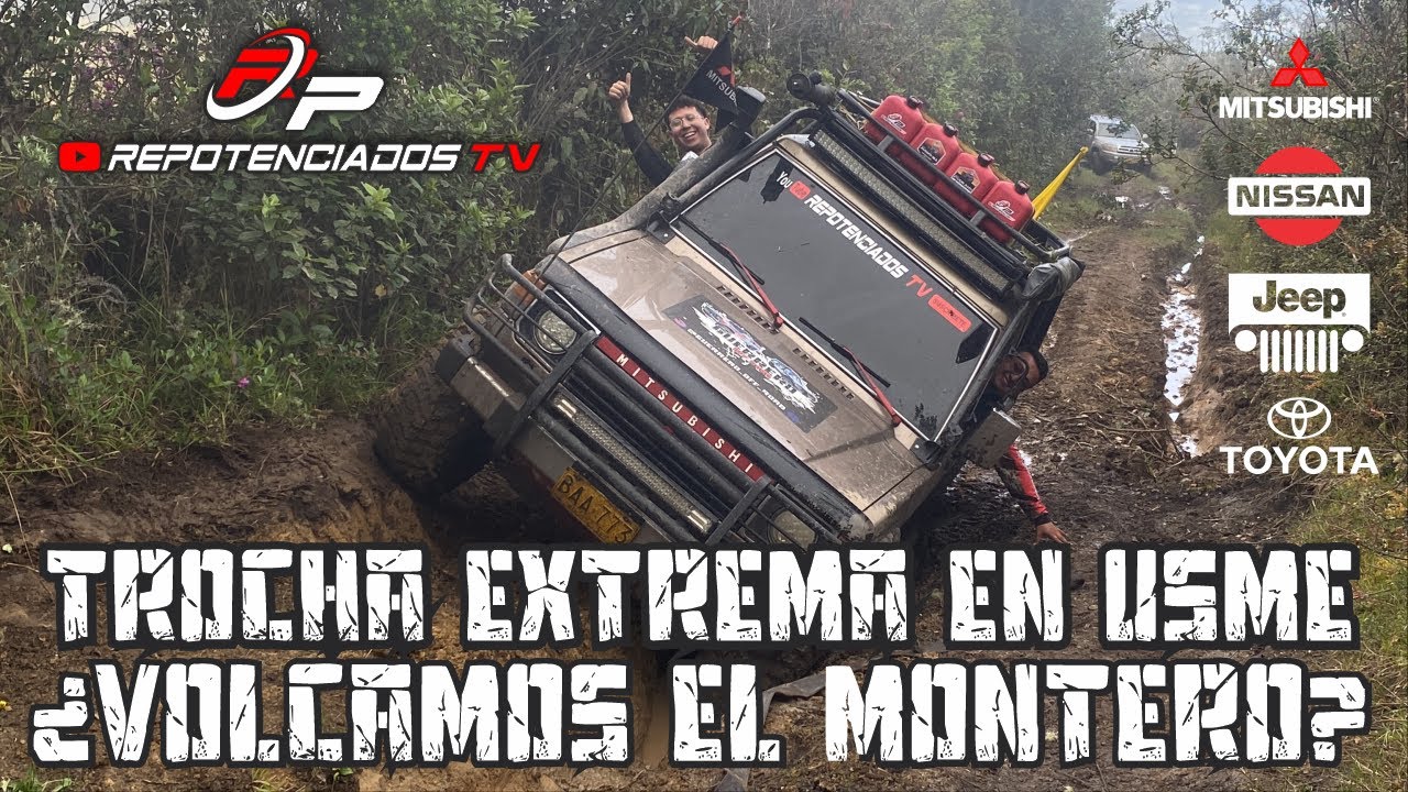 TROCHA EXTREMA EN USME | ¿VOLCAMOS EL MONTERO? | JEEP CHEROKEE XJ VS ...