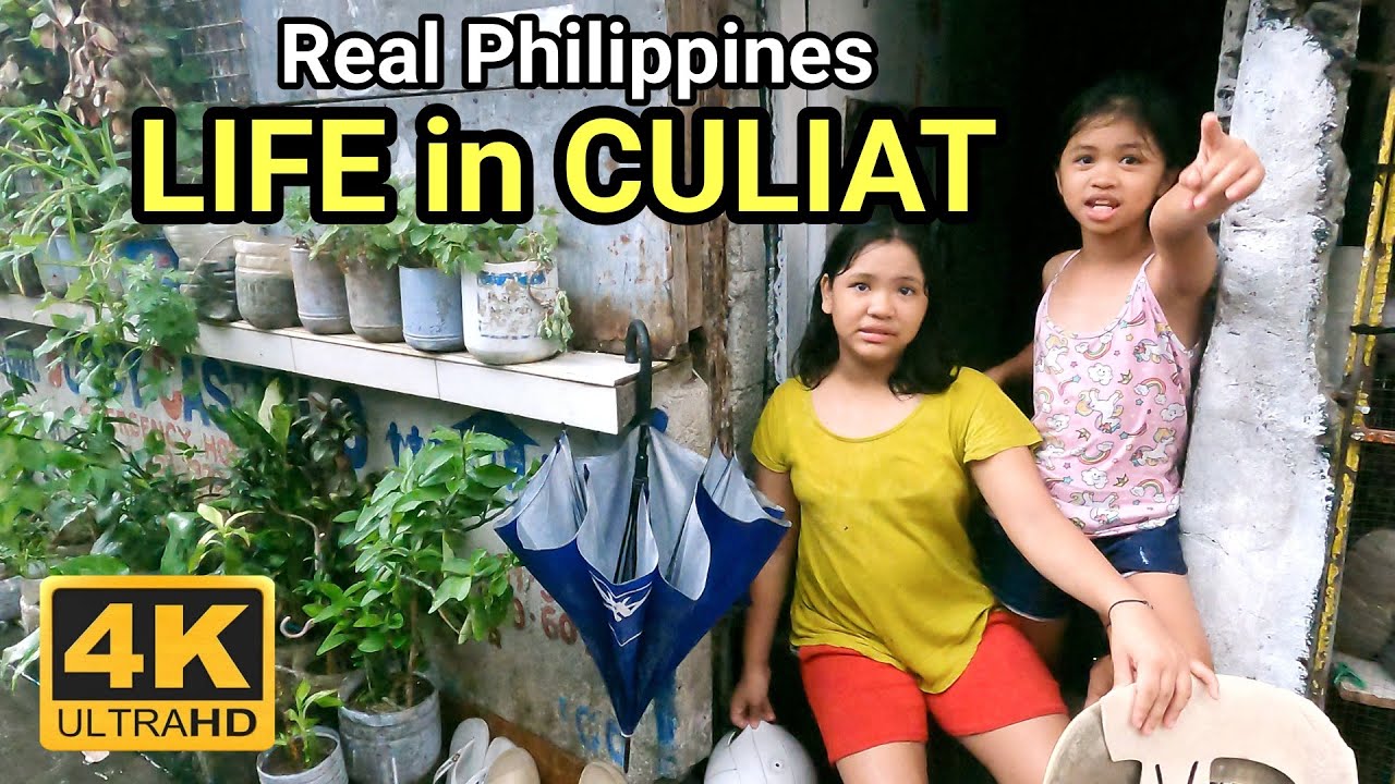 DISCOVER ALLEYWAY LIFE in CULIAT | Rainy Walk on Culiat to Pasong Tamo ...