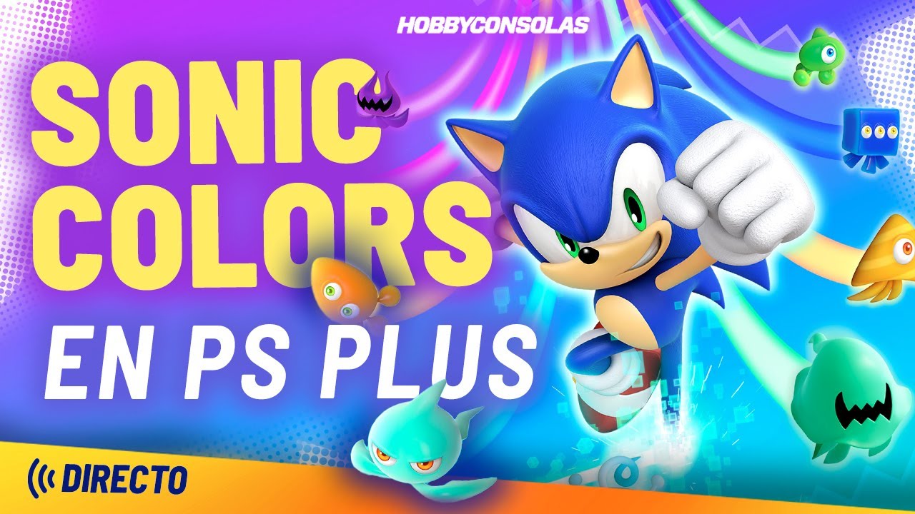 Sonic COLORS ya corre en PS Plus - YouTube