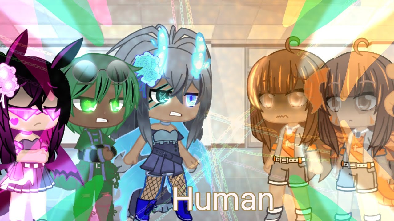 Human 😢😓//Gacha Club//Music Video 👏//New Series - YouTube