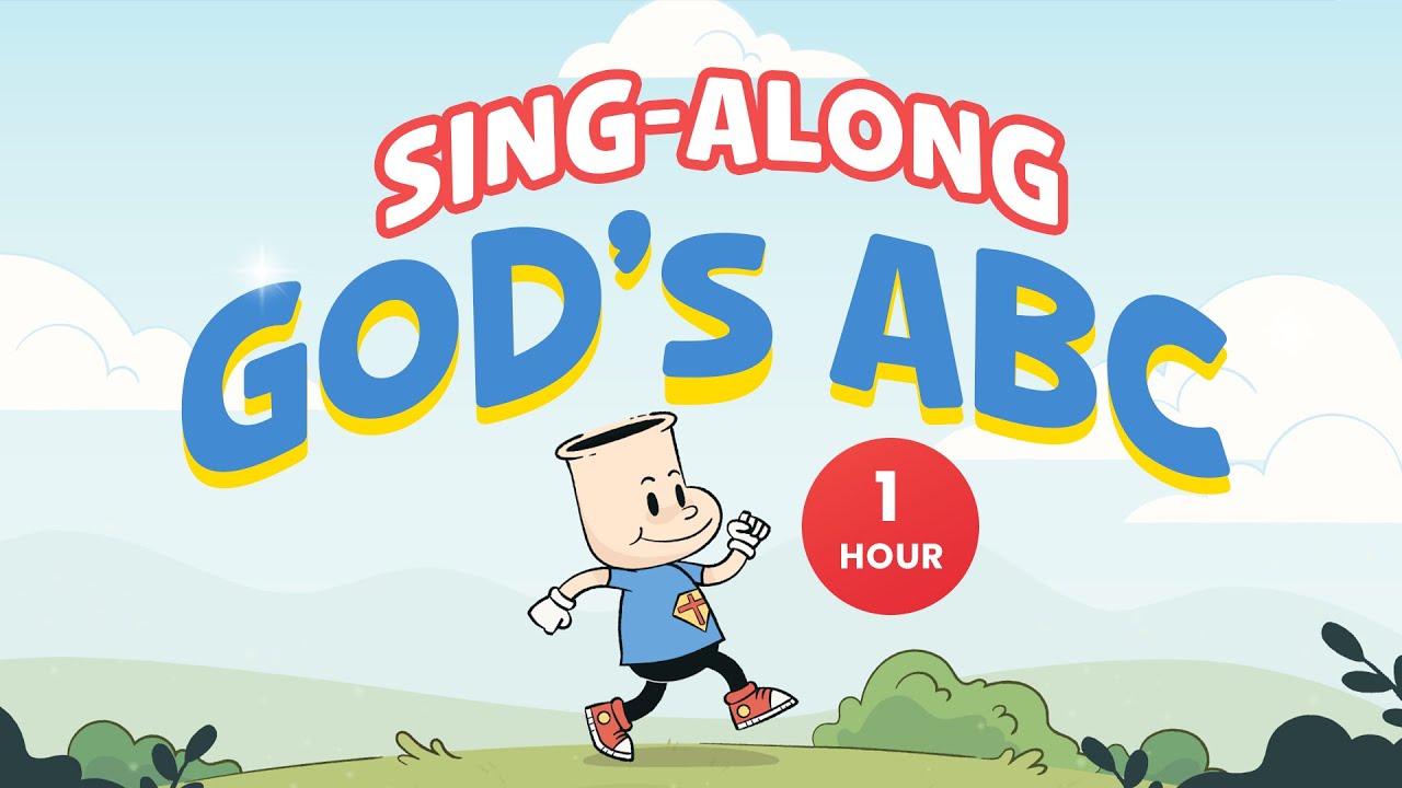 ABC SONG | SING-ALONG for Kids | 1 Hour | Christian Song for Kids | A ...