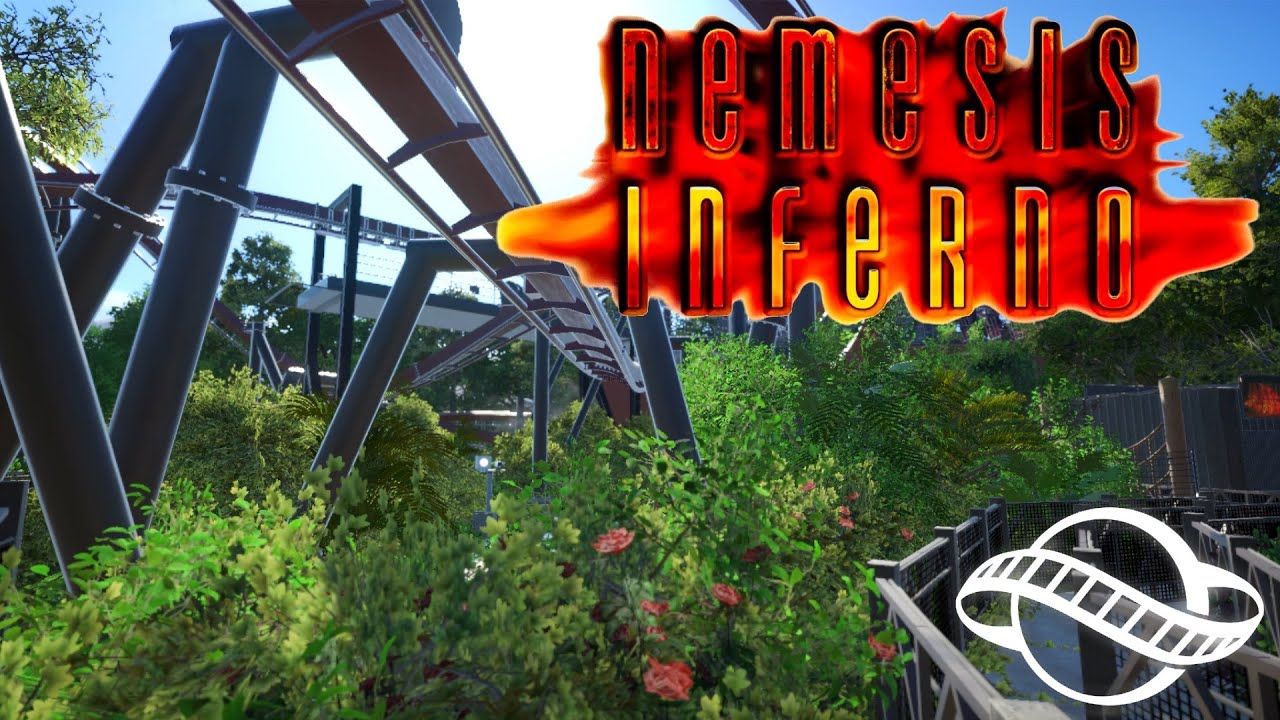 Recreating Nemesis Inferno - Planet Coaster | Landscaping & Extended ...