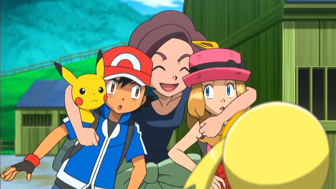 Ash Meet Serena's Mom For The First Time [Hindi] |Pokémon XY Season 18 ...