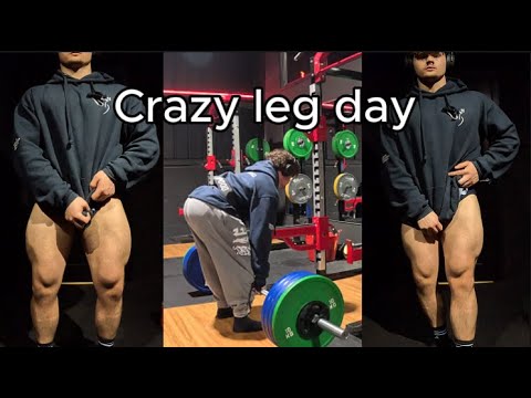 Crazy leg day - YouTube