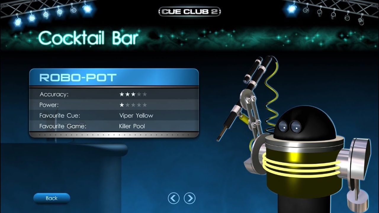 Cue Club 2 - 09 - Cocktail Bar - Playing against Robo-pot - YouTube