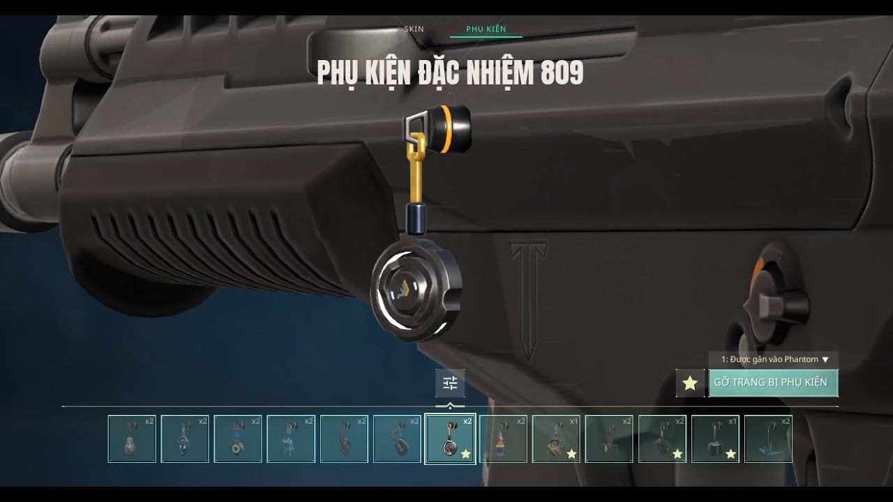 Valorant - Task Force 809 buddy ingame review - YouTube