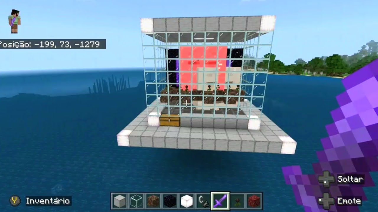 Farm de Ghast (próximo tutor) Minecraft Bedrock 1.19.51 - YouTube