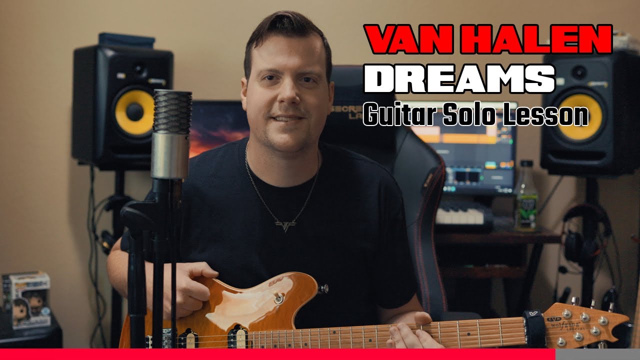 Van Halen - Dreams - Guitar Solo Lesson - YouTube