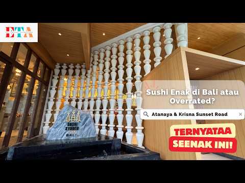 Sushi Kyuden Sunset Road Bali 🍣 Sushi Enak di Bali atau Overrated?
