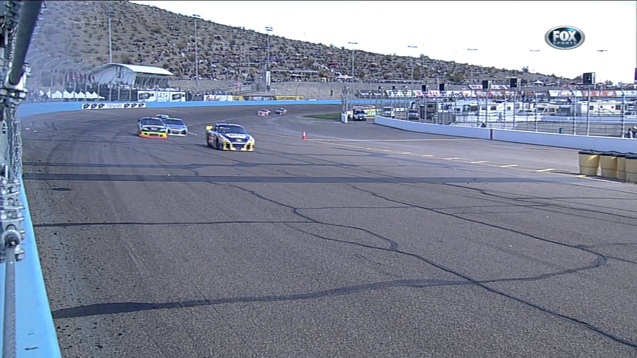 2011 R#02 Phoenix 06.David Ragan hard crash - YouTube