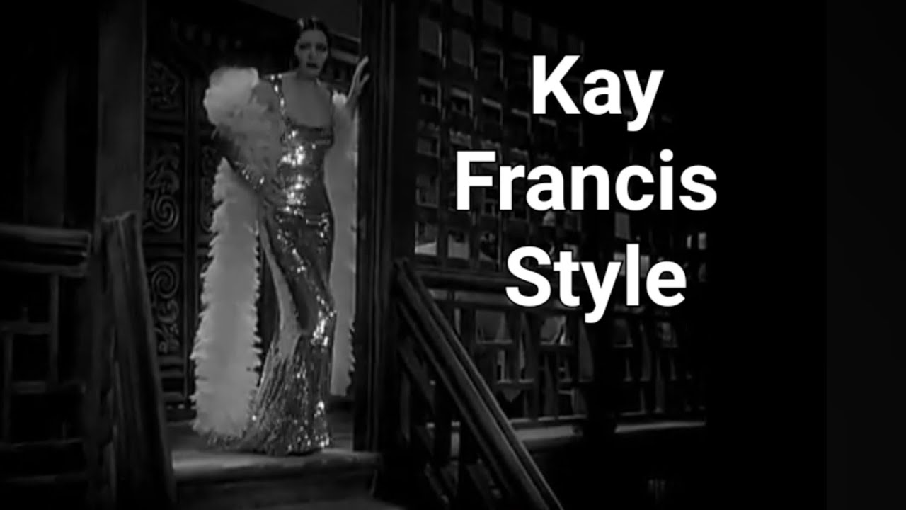 Kay Francis: Her Style in Classic Movies - YouTube