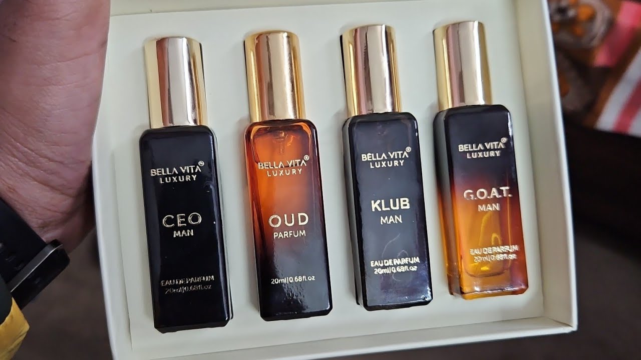 Bella Vita Luxury Man Perfume T Set 4 X 20 Ml For Men With Klub Oud