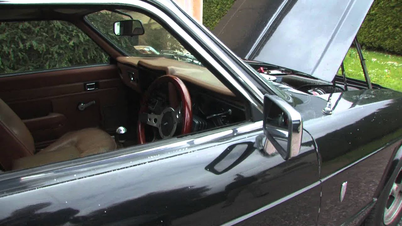 Reliant Scimitar GTE Engine and Exhaust sound - Ford Essex 3.0 V6 - YouTube