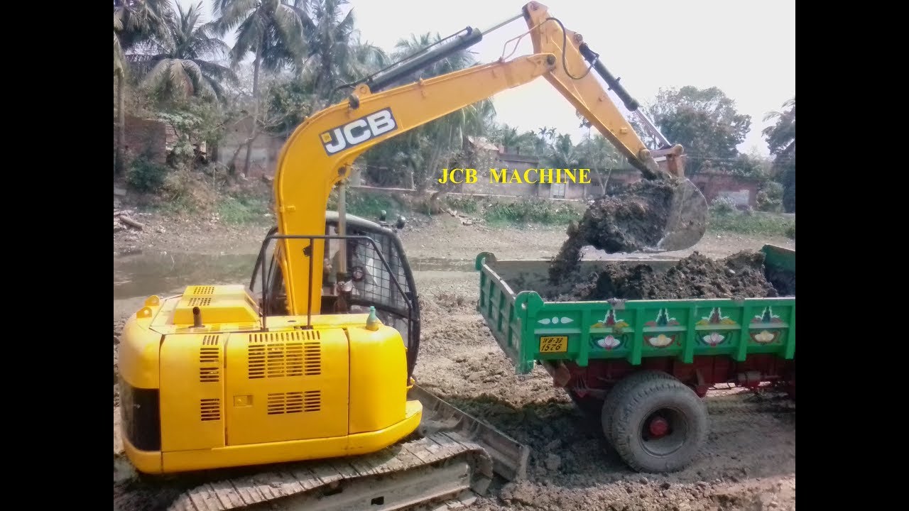 মাটিকাটা গাড়ি।JCB OPERATOR MACHINE. - YouTube