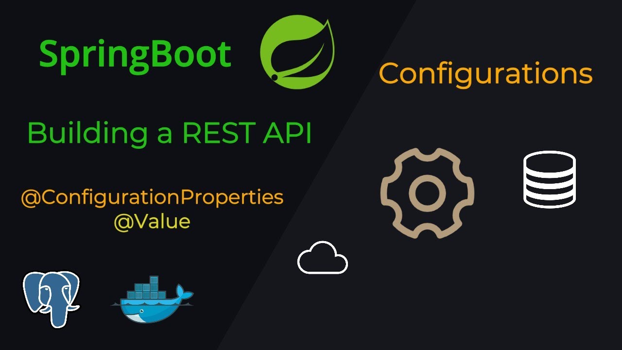 Construyendo una REST API con Spring Boot - Configurations - YouTube