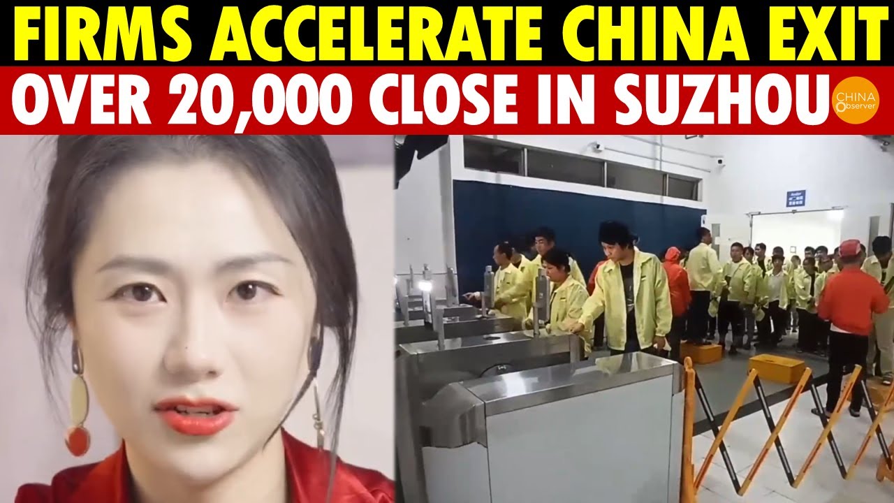 Top Global Firms Accelerate Exit From China; Over 20,000 Foreign ...
