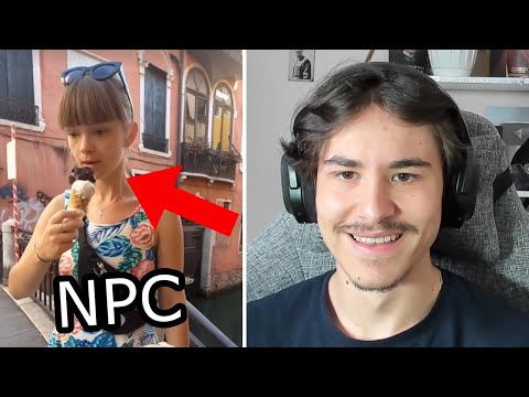 GERÇEK HAYATTAKİ NPC ABLA TEPKİ