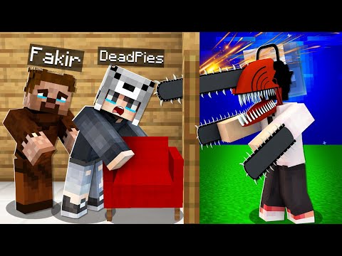 TESTERE ADAM EVİMİZE GELDİ 😱 - Minecraft