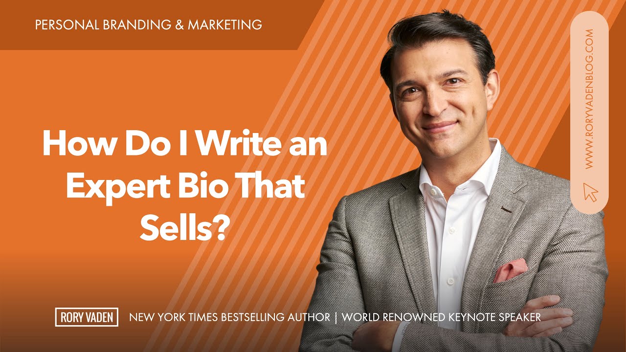 How To Write A Perfect Bio - YouTube