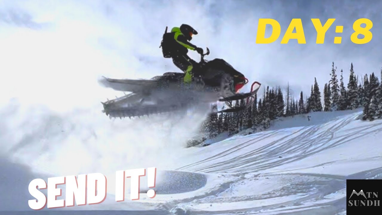 How it feels to ride a Turbo Snowmobile for the First time! - YouTube