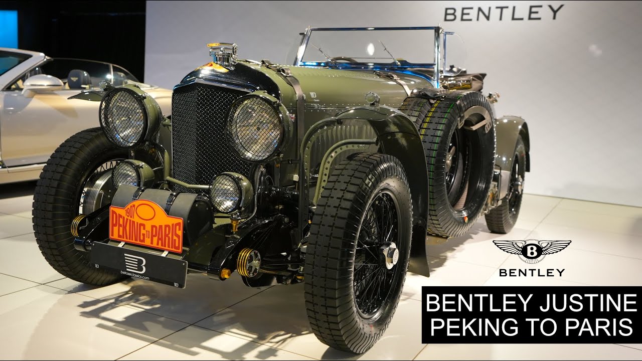 The Bentley Special Justine “Peking to Paris” by Belrose Classics ...