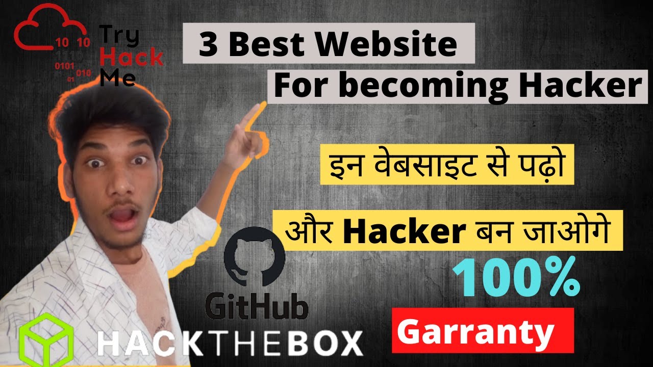 3 best Websites for Become Ethical hacker | Try hack me | GitHub ...