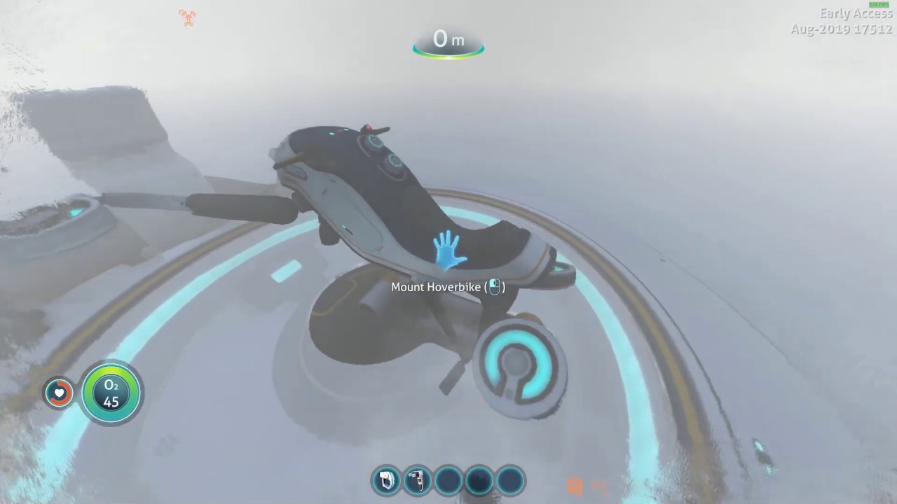 Subnautica: Below Zero - 17512 Snowfox deploy on the hoverpad. - YouTube
