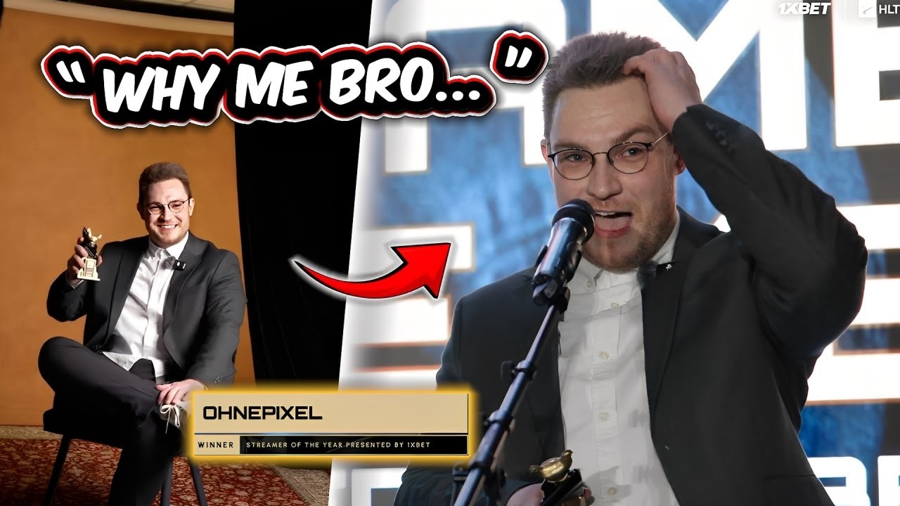 ohnePixel Wins CS2 Streamer of the Year... AGAIN - YouTube