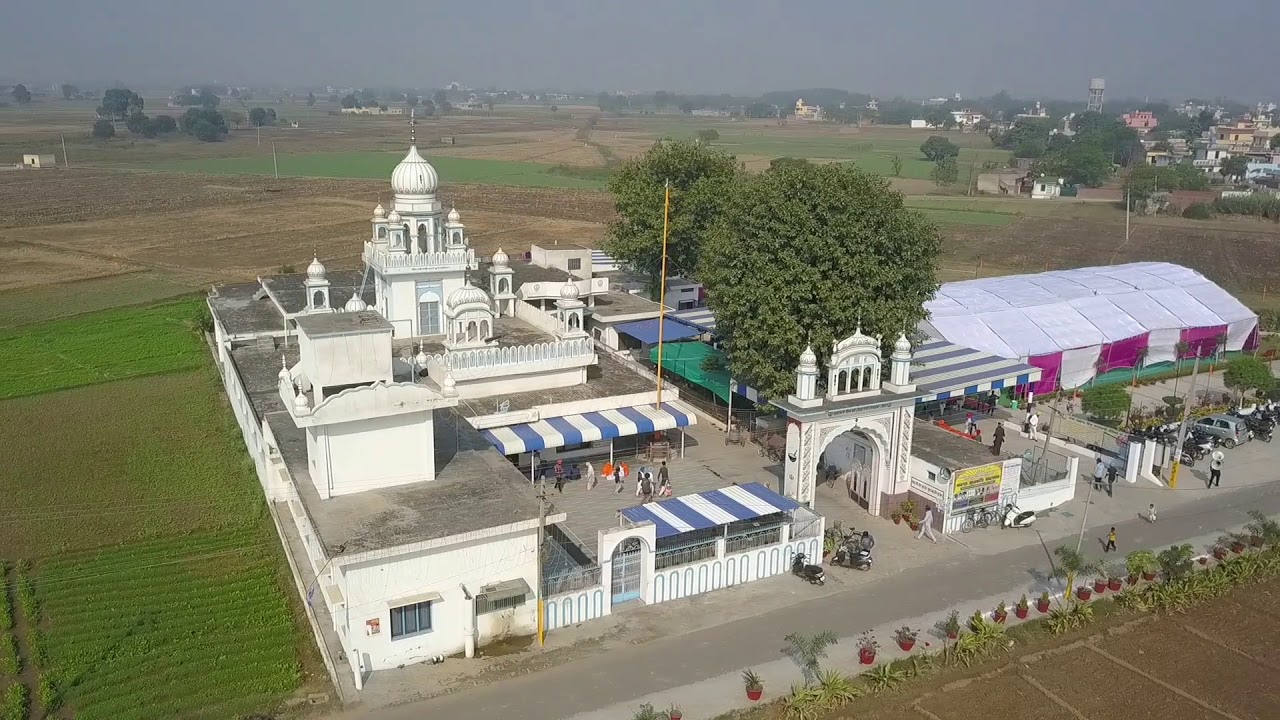 Gurudwara Bohda wala | Pind Langroya | drone shots - YouTube