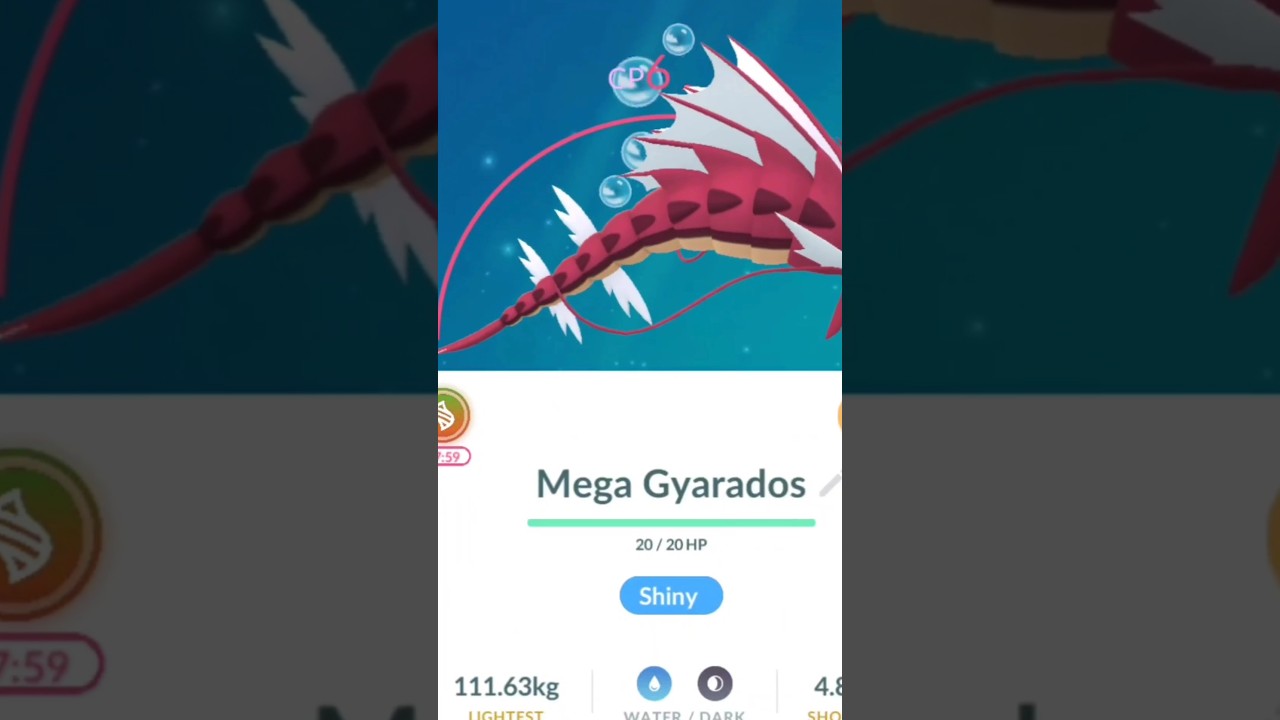 Red Gyarados Mega Evolution
