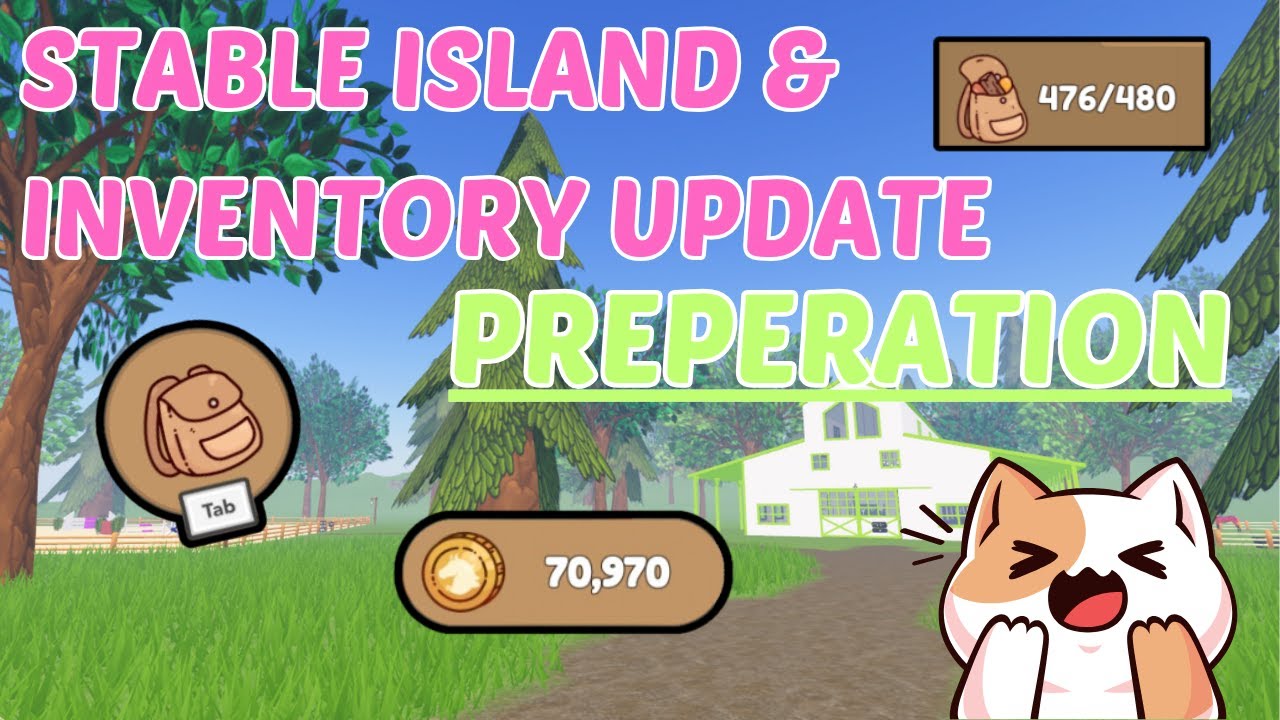 HOW TO PREPARE FOR THE STABLE ISLAND AND INVENTORY UPDATE! | Wild Horse ...