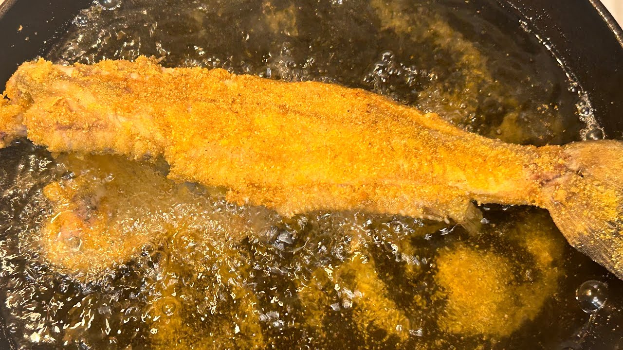 Clean and Cook Whole Catfish For The First Time (sensitive footage ...