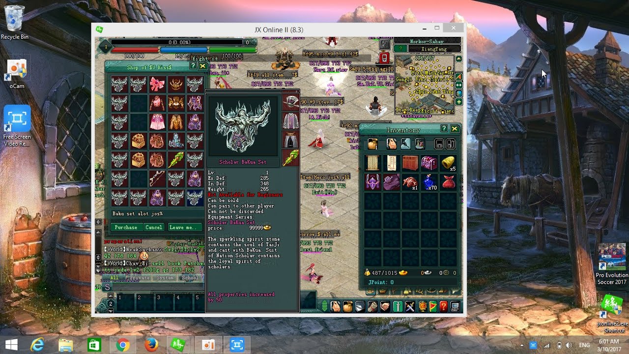 JX2 Cambodia (ដេីរមេីល Item Norkor Sabay) - YouTube