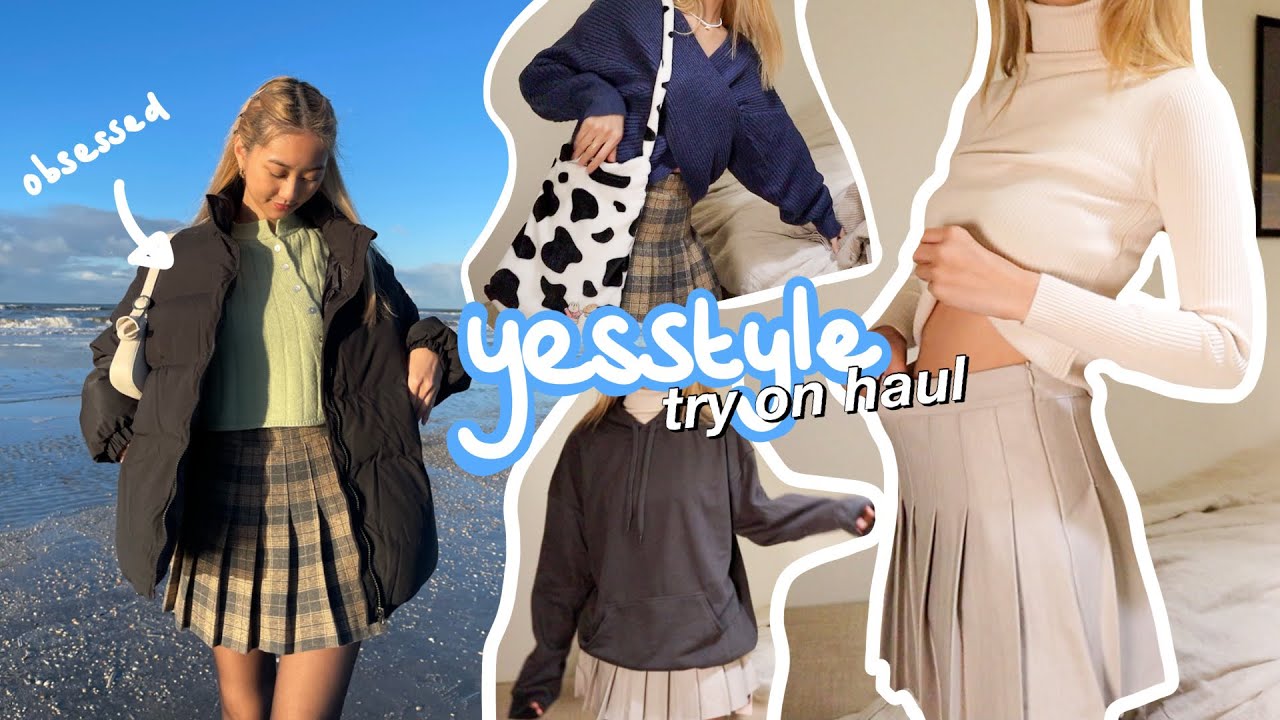 YesStyle try on haul - for the cutest fits 💖 - YouTube