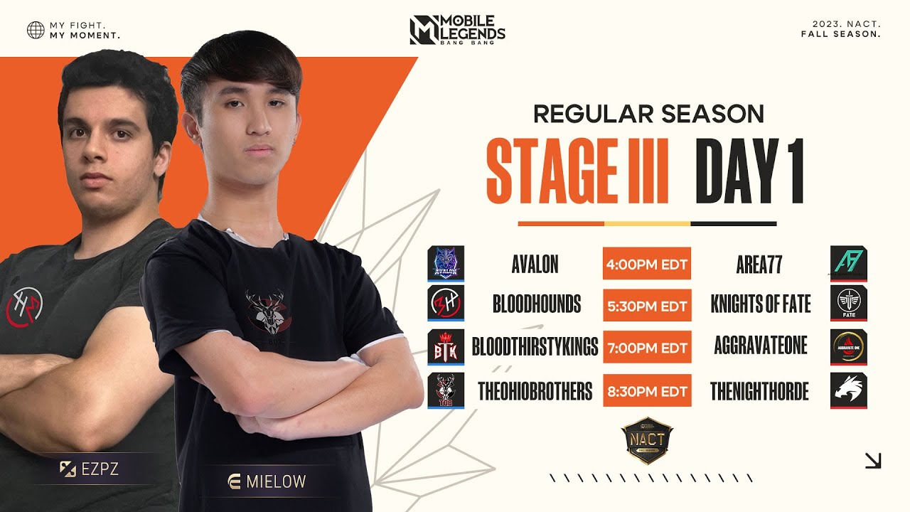 NACT STAGE III WATCH PARTY & 2 EPIC SKIN GIVEAWAY | MLBB | NACT Pro ...