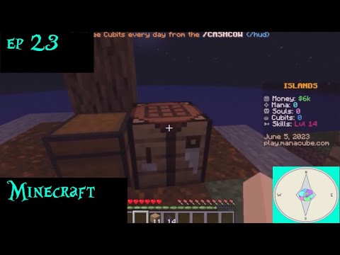 Exploring Minecraft ep 23 ManaCube Islands By Lady Amena - YouTube