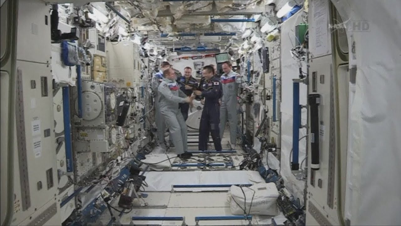 Japanese astronaut takes command of International Space Station - YouTube