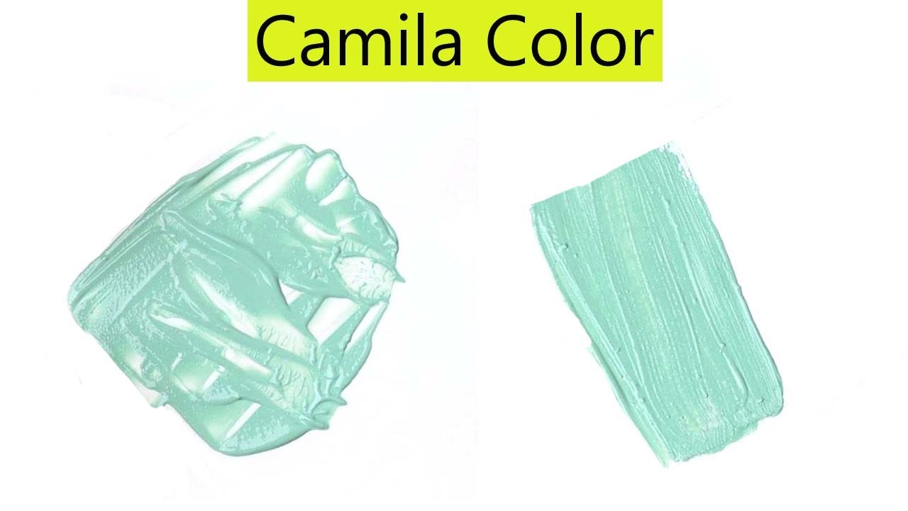 Camila Color - What Color Make Camila - Color Mixing Video - YouTube