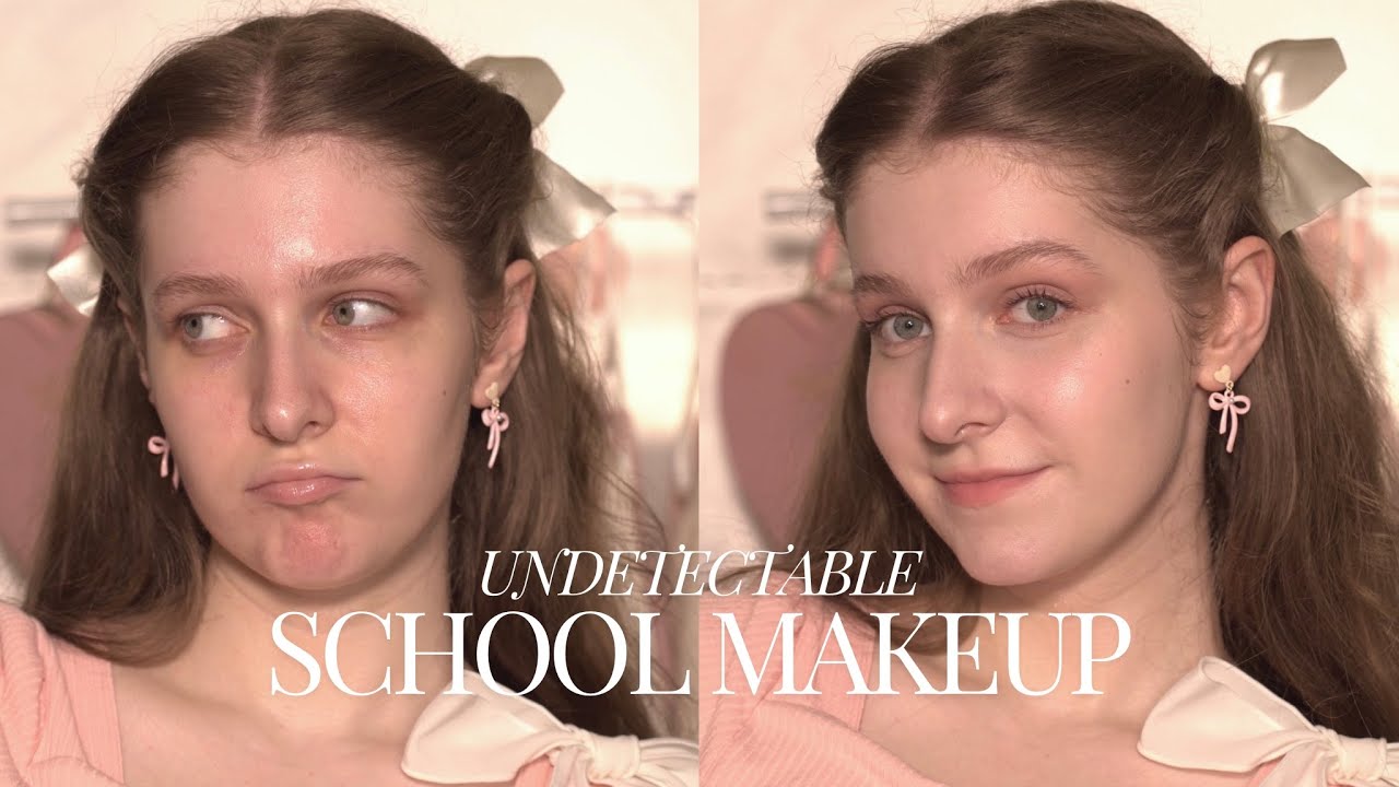 Undetectable School Makeup Tutorial 📚 - YouTube