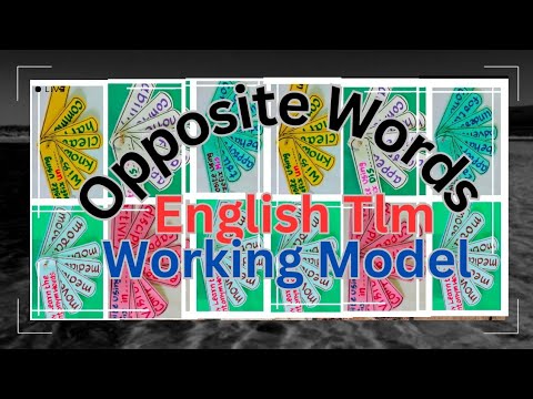 ENGLISH TLM OPPOSITE WORDS WITH PREFIXES/English Grammar/English Tlm ...