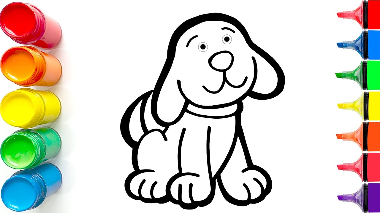 How to Draw a Guard Dog | Easy Step by Step Tutorial - YouTube